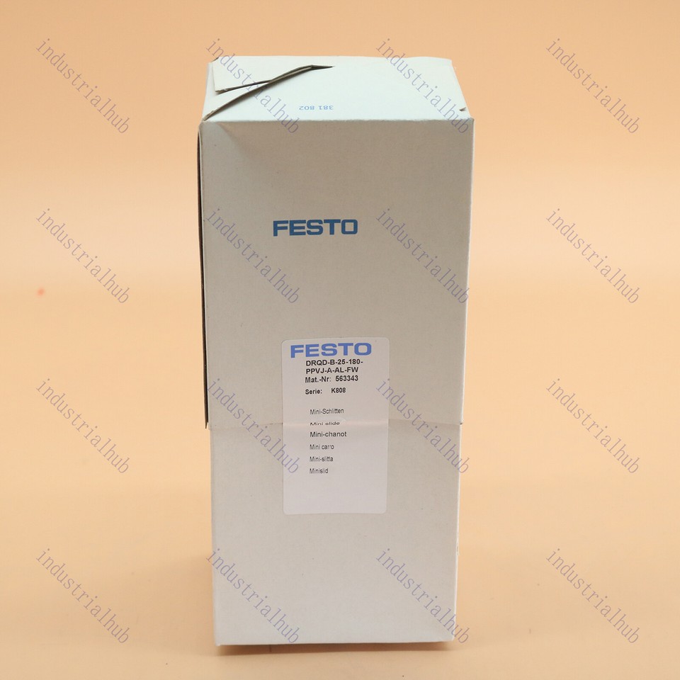 One New DRQD-B-25-180-PPVJ-A-AL-FW 563343 Festo rotary cylinder Fast ...