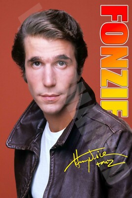 Henry Winkler Fonzie The Fonz Happy Days signed 12x18 inch photograph ...