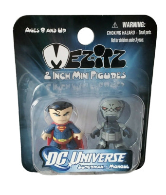 DC Universe Mez-Itz Mez Itz 2in Mini Figures Superman Mongul NEW | eBay