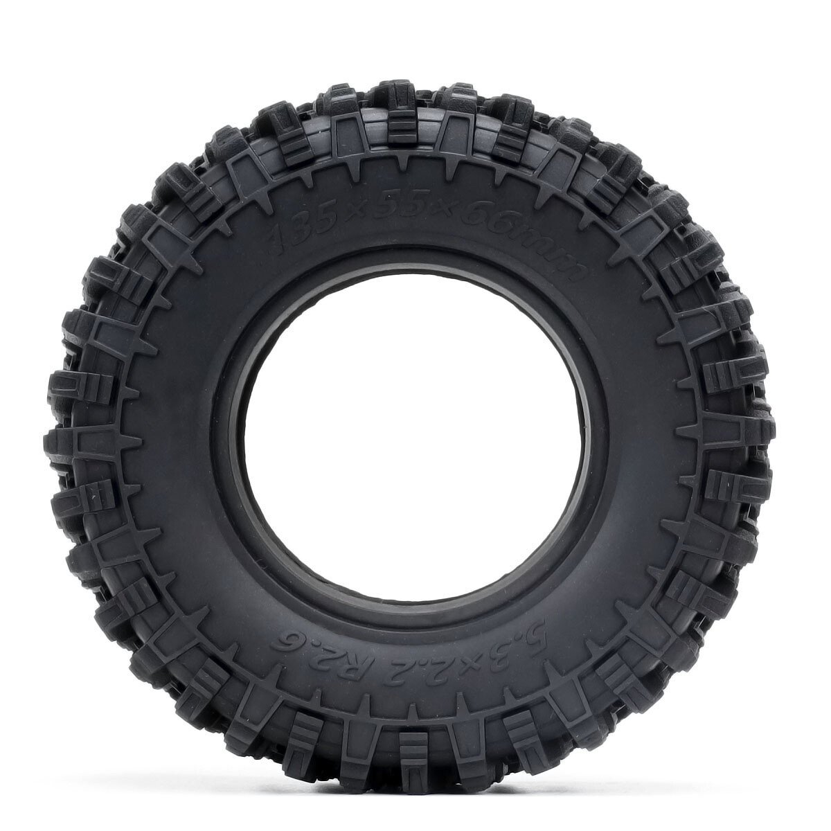 4P Rubber 2.6" Tires Wheel Tyres With Foam For RC 1/10 TRX4 TRX6 SCX10 ...