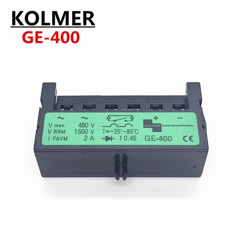 KOLMER GE-400 brake rectifier module VMAX 480V VRRM 1500V IFAVM=2A. | eBay