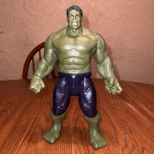 Talking Incredible Hulk Marvel 2015 Hasbro. 12". Articulated. tested | eBay