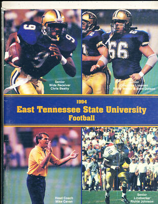 1994 East Tennessee State University Football Media Guide bxa | eBay