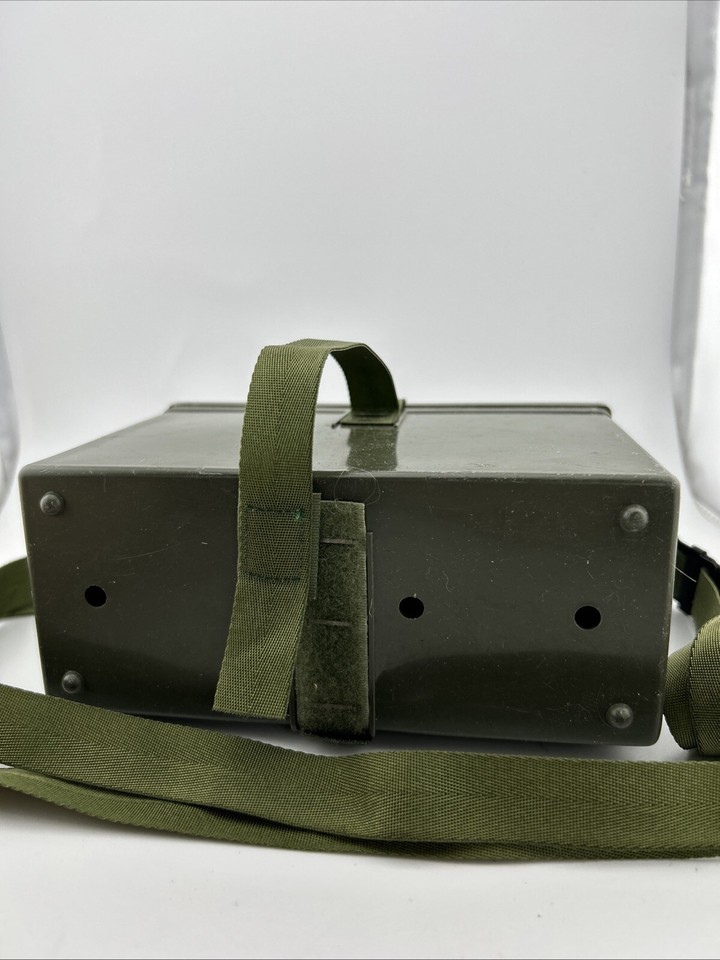 US Military Army M256A1 Chemical Detector Kit Complete in Box Crossbody ...