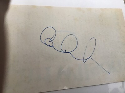 Carl Wilson of The Beach Boys autograph..signed on back of solo album ...