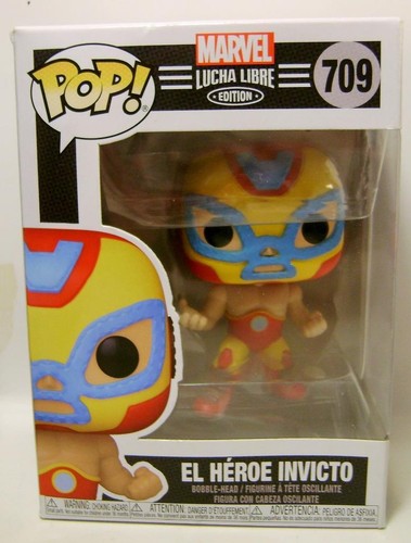 EL HEROE INVICTO LUCHA LIBRE EDITION #709 MARVEL FUNKO POP VINYL FIGURE ...
