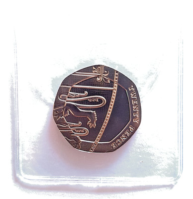 Various date Shield Twenty pence 20p coins Brilliant Uncirculated 2008 ...