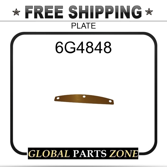 6G4848 - PLATE for Caterpillar (CAT) | eBay
