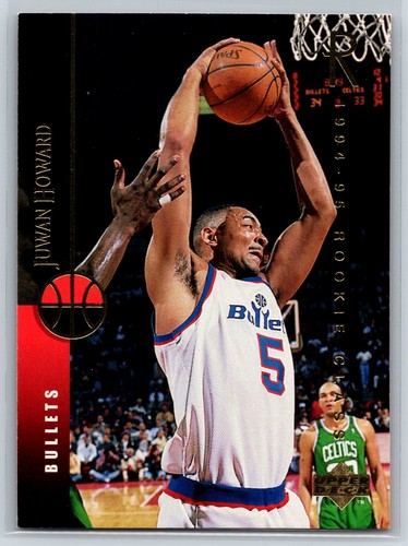 1994-95 Upper Deck Juwan Howard Rookie Washington Bullets RC #331 | eBay
