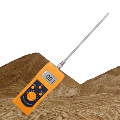 Digital Soil Sand Moisture Meter Water content Measuring Meter Silver ...