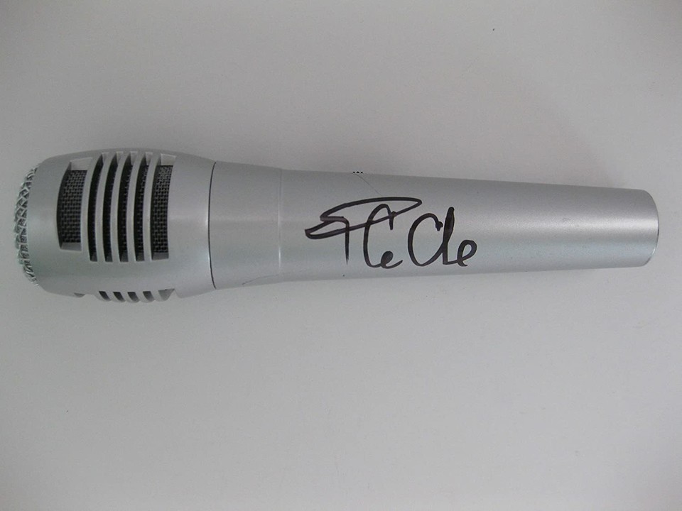 Ice Cube NWA rapper signed Microphone Mic exact proof Beckett COA ...