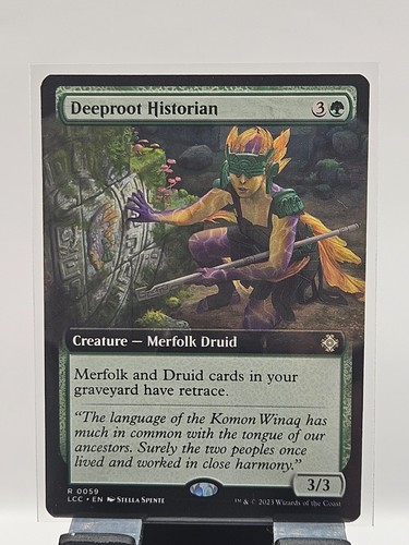 MTG Mint Singles - Deeproot Historian #59 | LCC | Extended Art | SYD ...