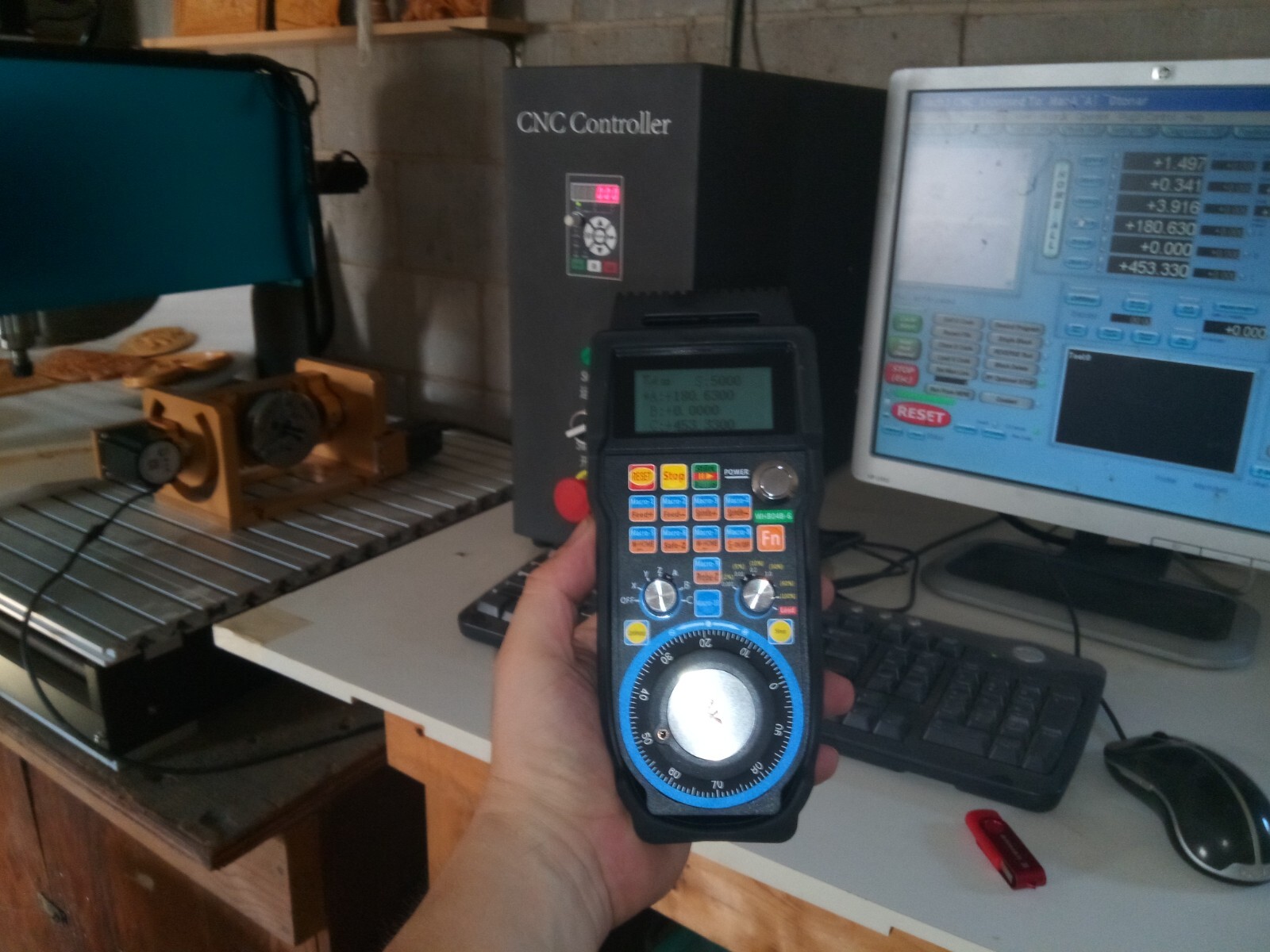 cnc router engraver milling machine, 5 axis trunnion type | eBay