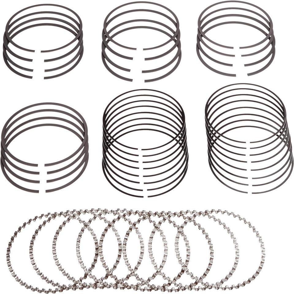 Hastings 2M4860 Moly Piston Rings set 1994-2004 6.0L LS 364 Vortec STD ...