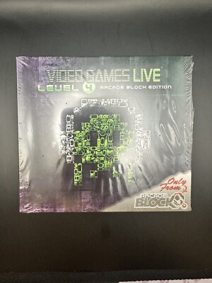 NEW Sealed VIDEO GAMES LIVE LEVEL 4 , CD ARCADE BLOCK EDITION 2015 ...