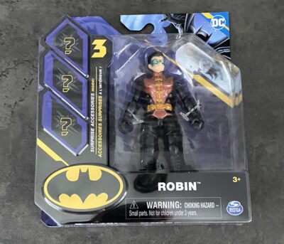 DC Comics Robin 4" Figure Spin Master Damian Wayne Batman Brand New | eBay