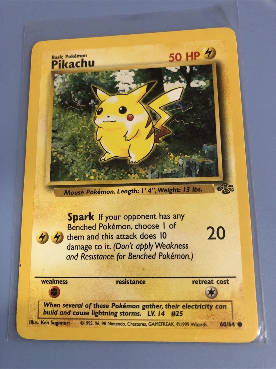 Pikachu Card Rare