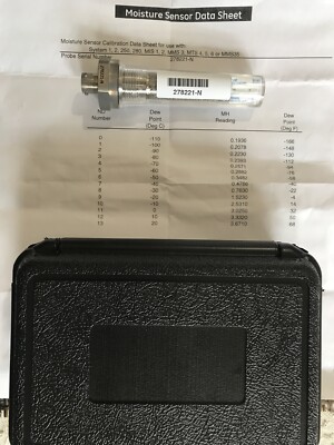 GE Panametrics M2LR Moisture Probe in Factory Case | eBay