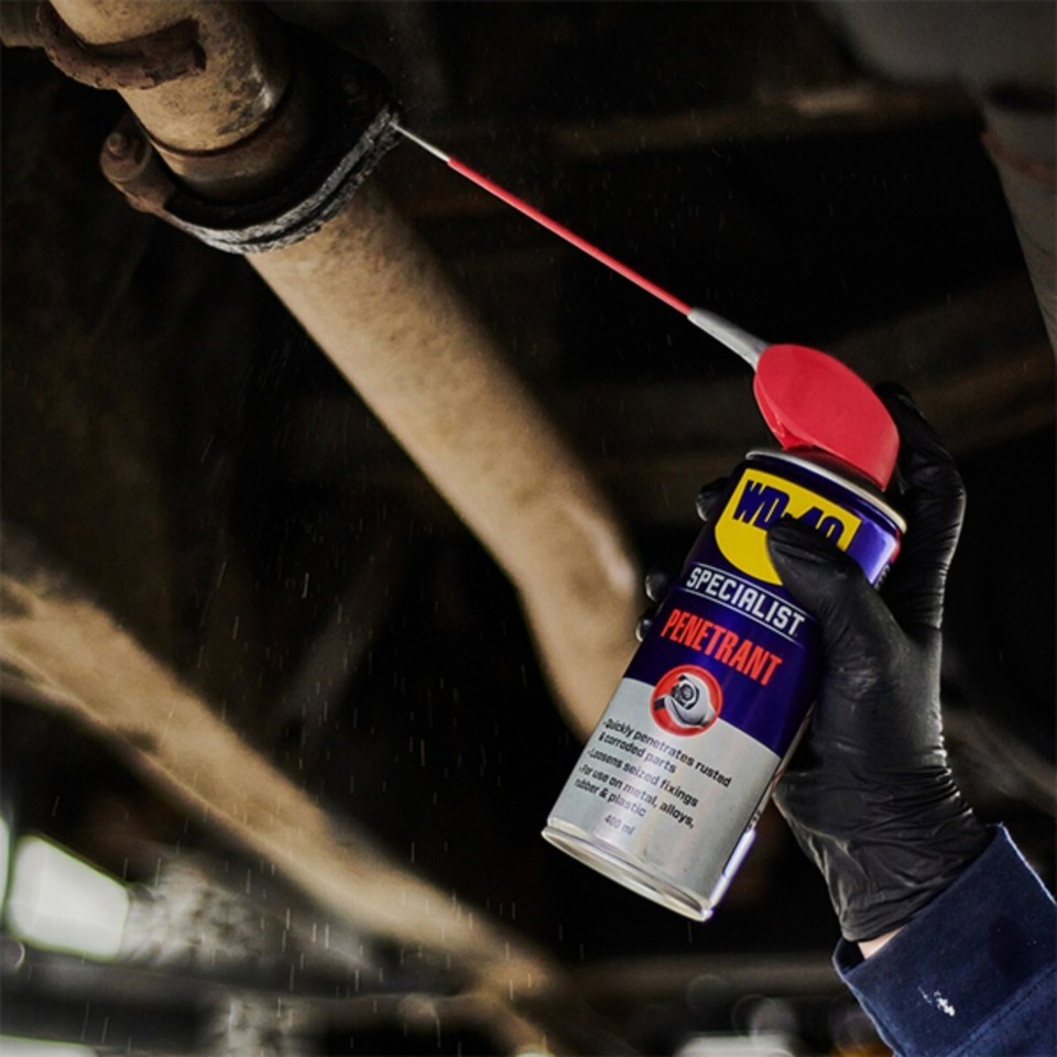 WD 40 Spray For Car Bolts Rust Fast-Acting Specialist Penetrant Aerosol ...