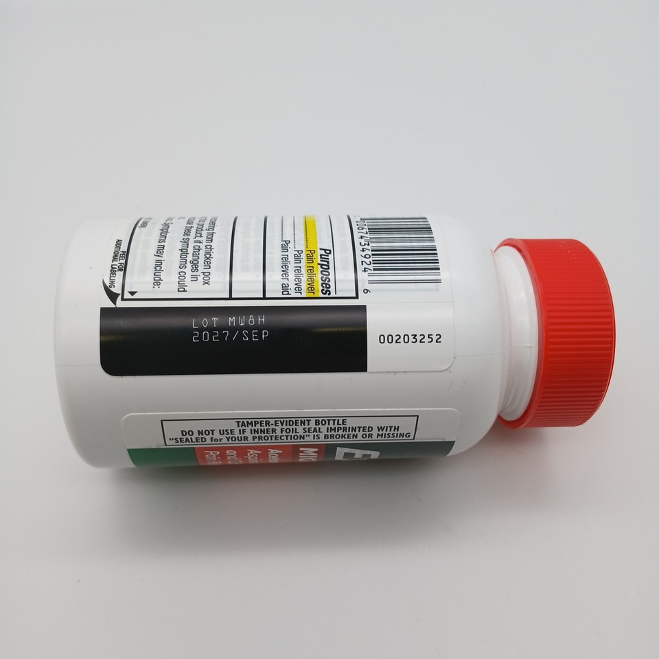 Excedrin Migraine Pain Reliever Aspirin Acetaminophen Caffeine 300 Ct ...