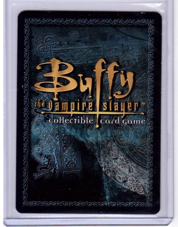 BUFFY VAMPIRE SLAYER CCG TCG ANGELS CURSE Jigsaw Judge 084 (REG RARE ...