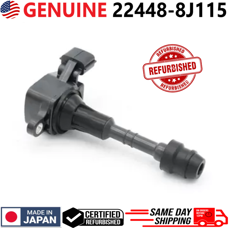 GENUINE NISSAN Ignition Coils For 2001-2019 Nissan & Infiniti V6, 22448 ...