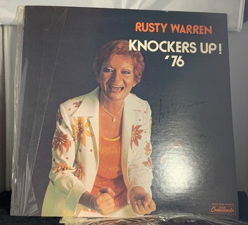 Rusty Warren - Knockers Up! '76 Vinyl LP Record Album Signed ...