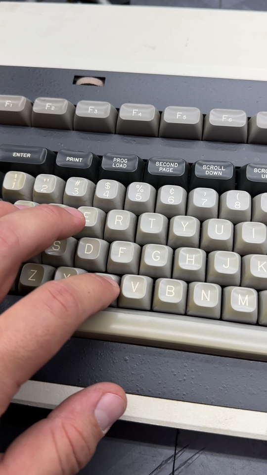 Linear Key Vintage Keyboard Mainframe Clicky Terminal RARE | eBay