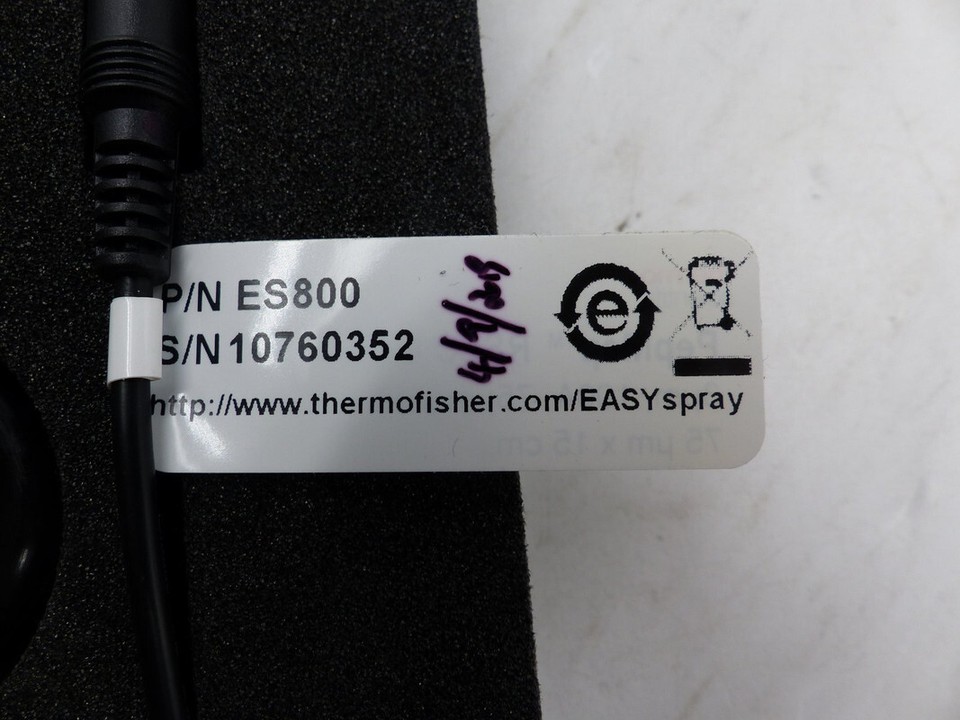 THERMO SCIENTIFIC ES800 RSLC C18 3uM 100A 75uM X 15CM EASY-SPRAY 800 ...