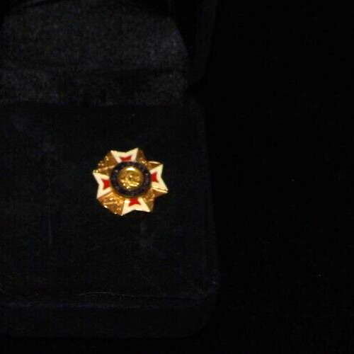 VFW Ladies Auxiliary PIN Lapel Brooch Maltese Cross Vintage | eBay