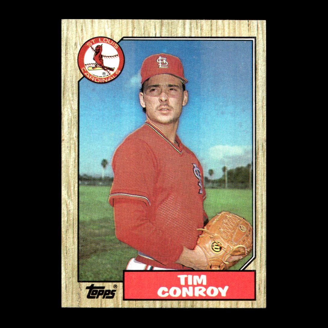 Tim Conroy 1987 Topps St. Louis Cardinals #338 Set Break R306 | eBay