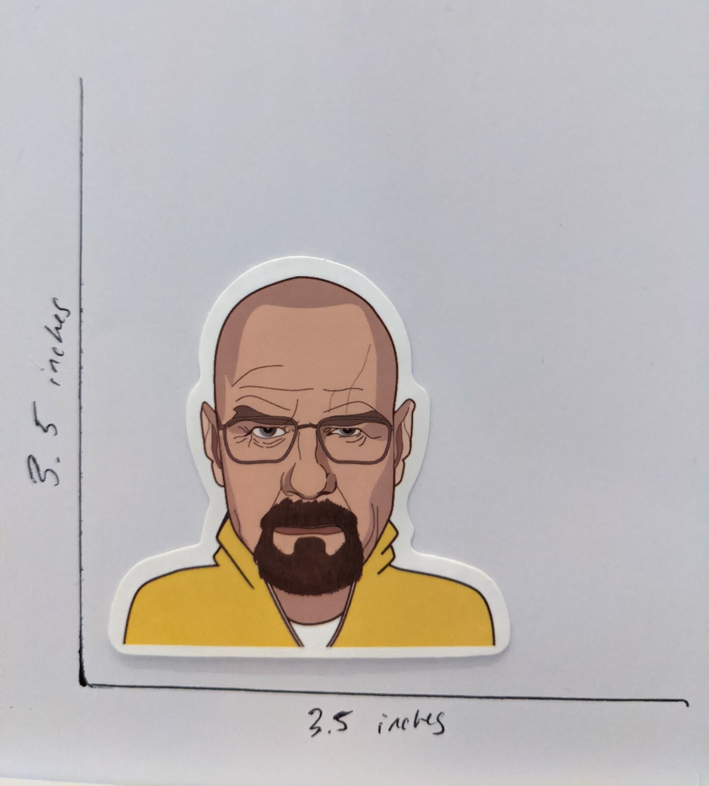 Walter White Drawing From Show