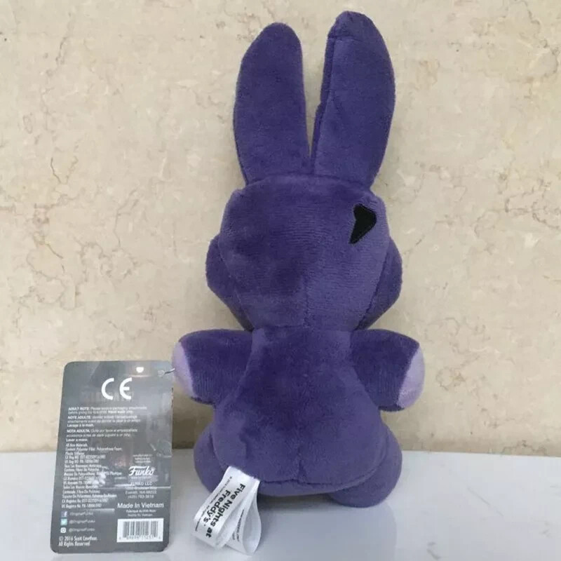 6" FNAF FIVE NIGHTS AT FREDDY'S NIGHTMARE BONNIE PLUSH TOY kids gift ...
