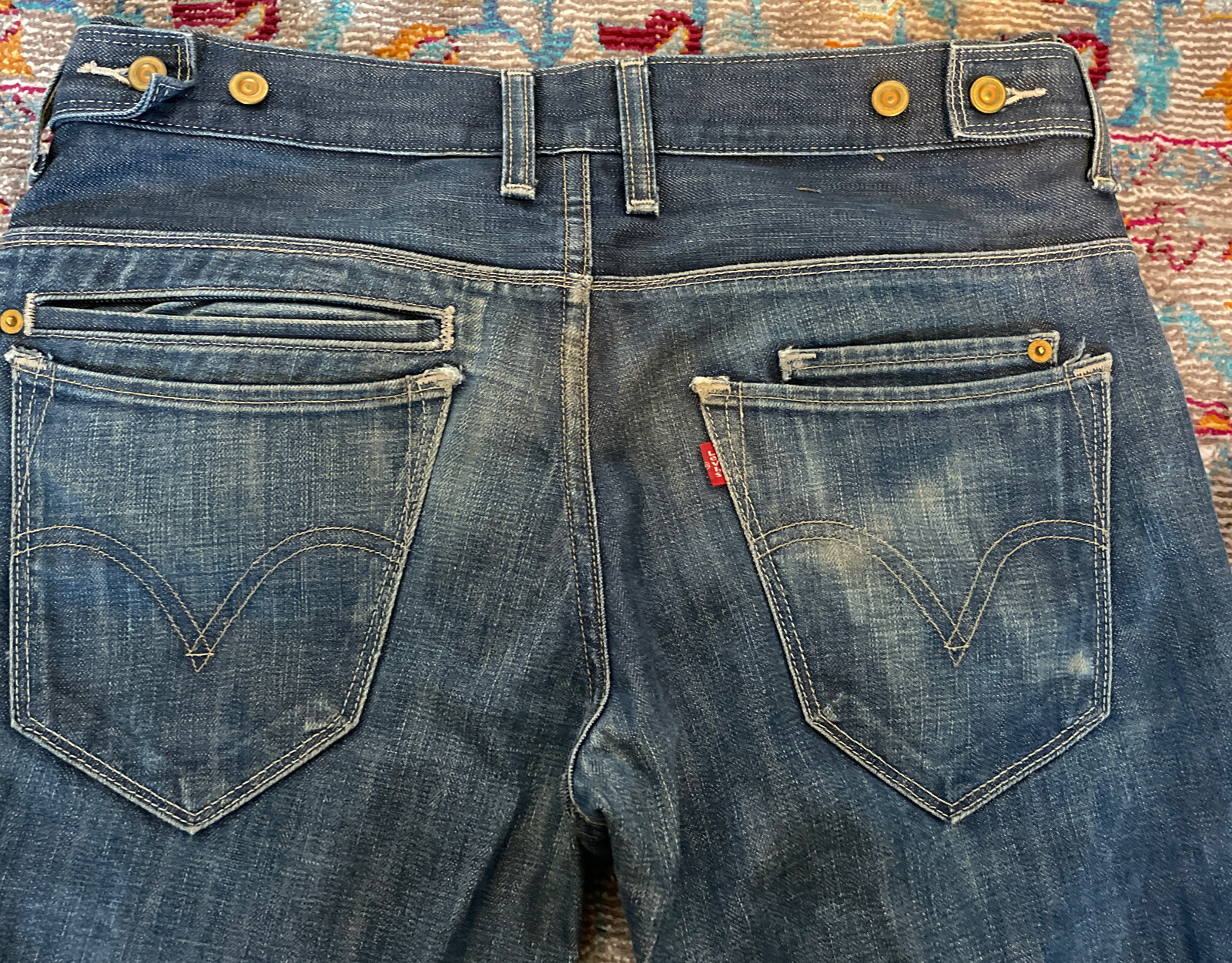 Levi's Men's 511 Slim Western Style Adjustable Jeans … - Gem