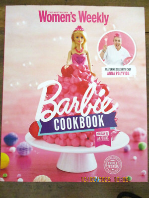 BARBIE COOKBOOK by THE AUSTRALIAN WOMEN'S WEEKLY - ANNA POLYVIOU - VGC ...