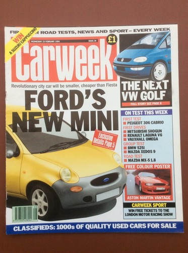Carweek car magazine 23 February 1994 Issue 26 | eBay UK