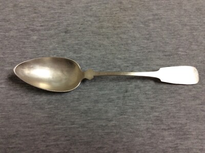 Coin Silver (.900) - Coin Silver Fiddle Back Spoon