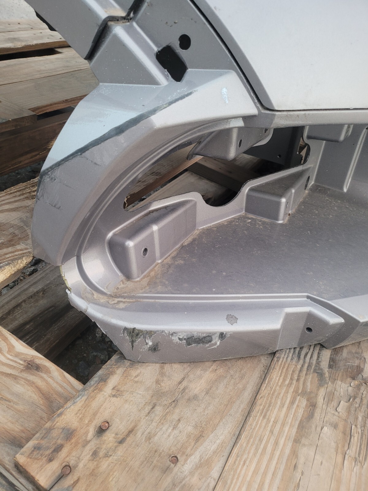 MACK GRANITE SBA GU 813 713 CTP713 CT713 SET BACK AXLE HOOD W/ HINGE ...