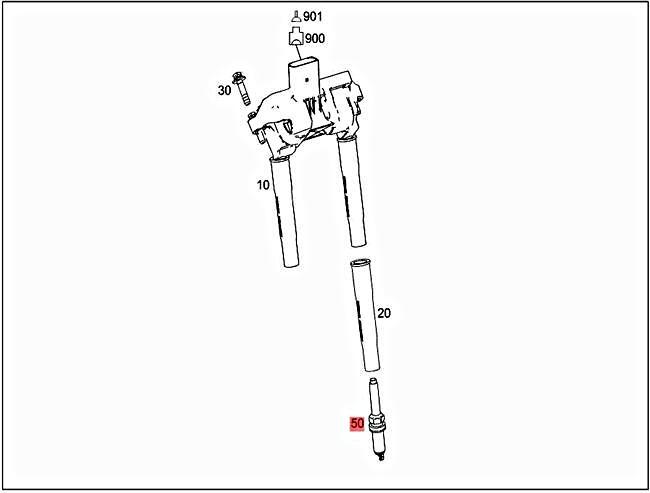 Genuine MERCEDES Right cylinder head Spark plug 0001590500 | eBay