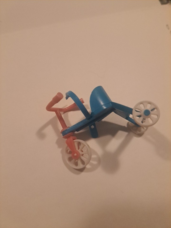Vintage Mattel Liddle Kiddles TRIKEY TRIDDLE Doll, Outfit & Tricycle | eBay