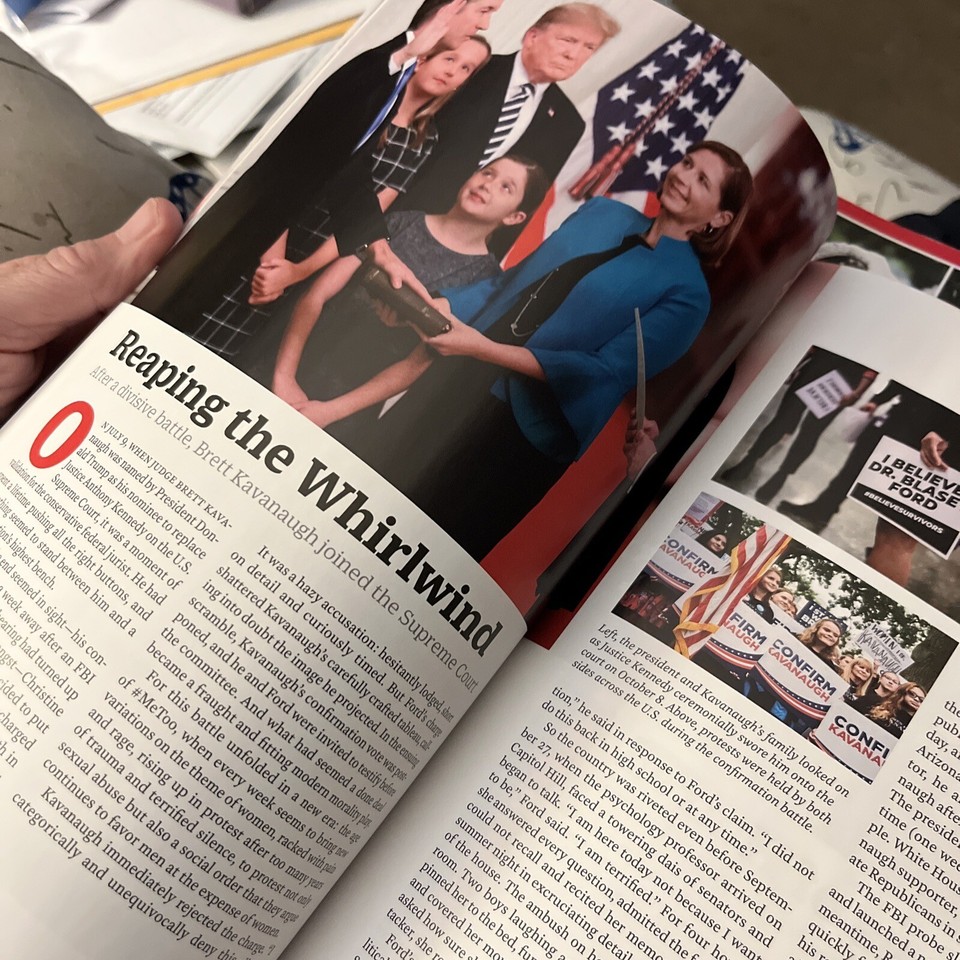 Time Year In Review 2018 Magazine. Trump In Year 2 , Royals In Love K-2 ...
