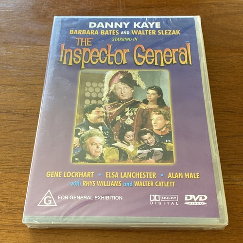 The Inspector General DVD BRAND NEW Danny Kaye Classic Comedy Free Fast ...