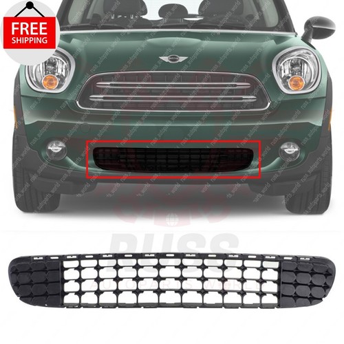 New Front Bumper Grille Black Fits 2011-2016 Mini Cooper Countryman ...
