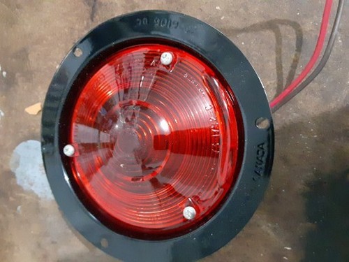 DOMINION AUTO Round red 5 inch Light 70-6106 | eBay