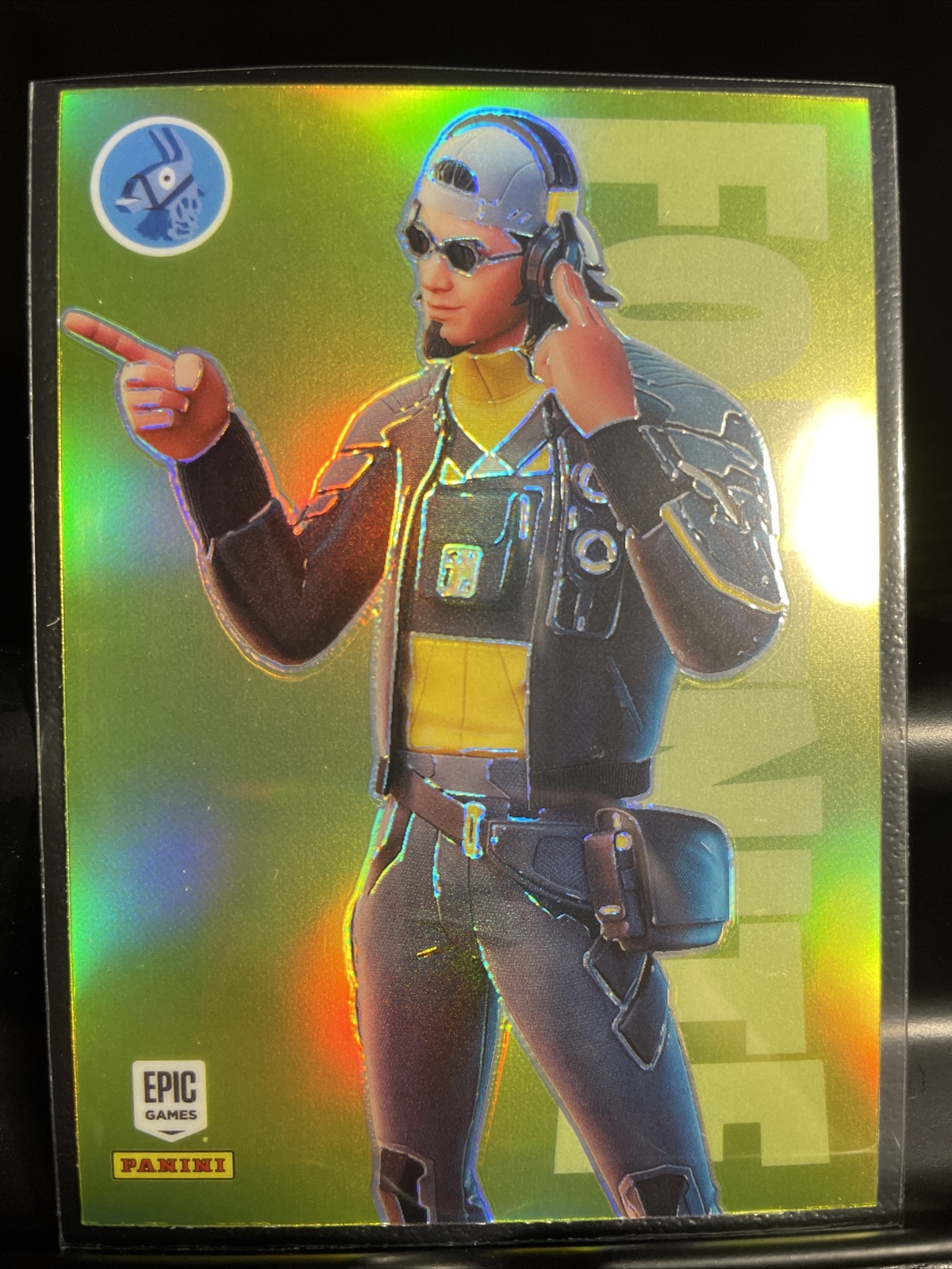 2021 Panini Fortnite Series 3 Wiretap #97 Optichrome Holo Rare Outfit ...