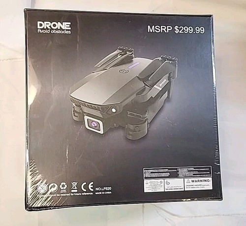 SMS Drone Foldable Drone w/ 4K HD Camera Avoid Obstacles Sealed/ New ...