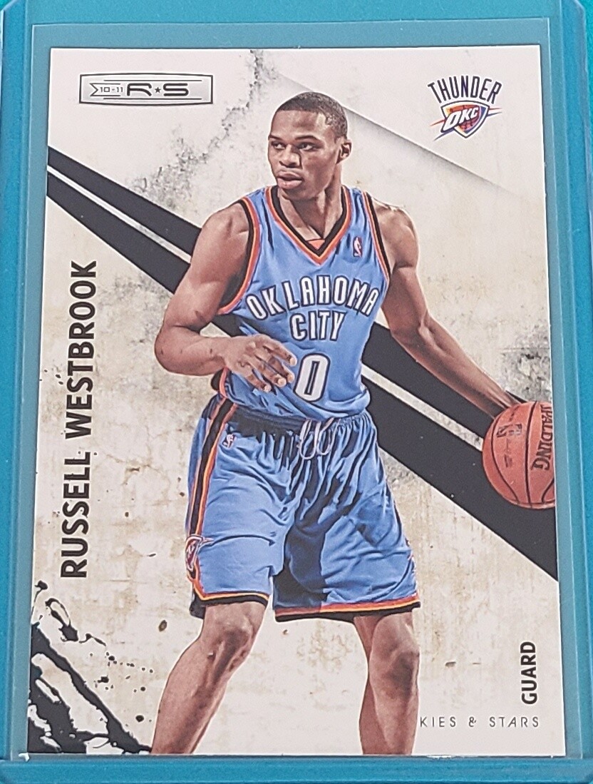 2010 Rookies & Stars #78 Russell Westbrook OKC Thunder Basketball Card ...