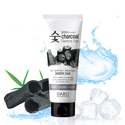 Dabo Charcoal Cleansing Foam 150ml (Smooth Skin) | eBay
