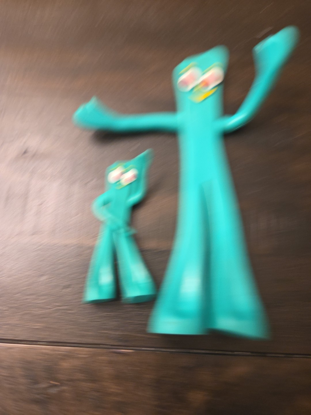 Set Of Gumby Toy Figure 5.75" & 2.75" Prema Bendable Poseable | eBay