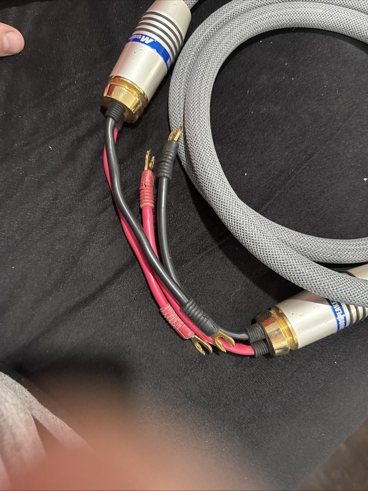 vintage Monster Cable M Series M2.2s speaker cables, 8 feet (2.5 meters ...